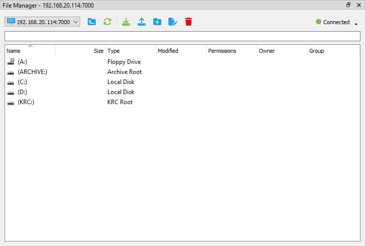 Dateimanager verwenden - RoboDK Dokumentation