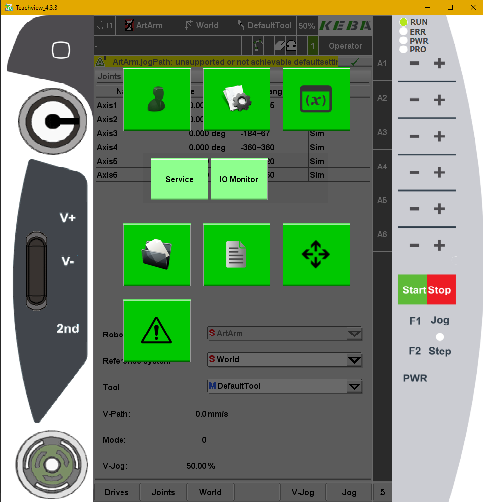 Rufen Sie die KEBA Controller IP ab - RoboDK Dokumentation