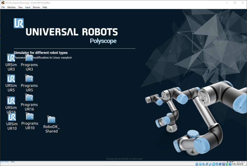 URSim Installation guide - RoboDK Documentation