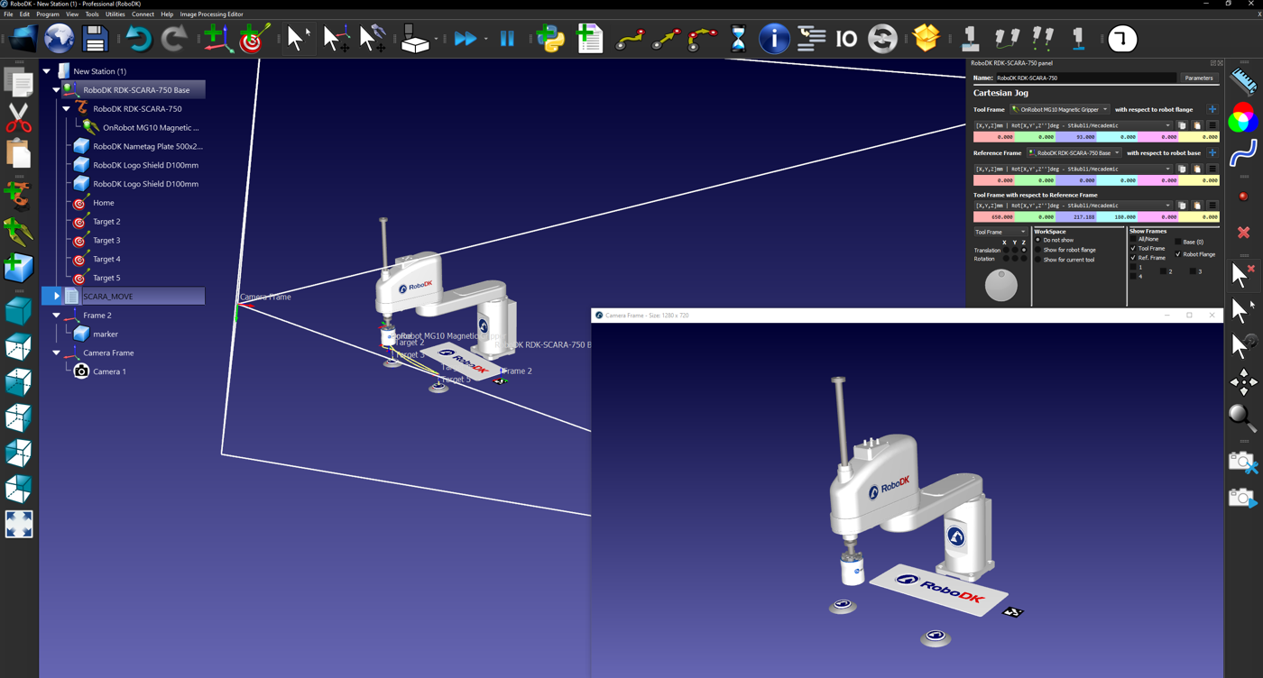Augmented Reality - Documentación RoboDK