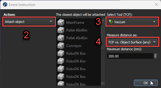 Palletizing - Documentación RoboDK