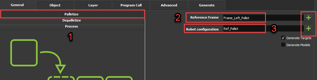 Palletizing - Documentación RoboDK