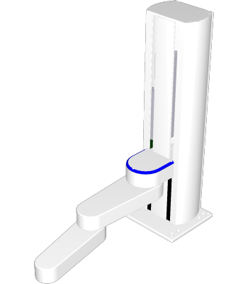 Brooks PreciseFlex c3-400 机器人 - RoboDK